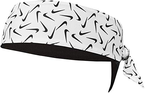 NIKE Swoosh DRI-FIT Printed Reversible Head Tie - Unisex - Sweat Wicking - One Size Fits All