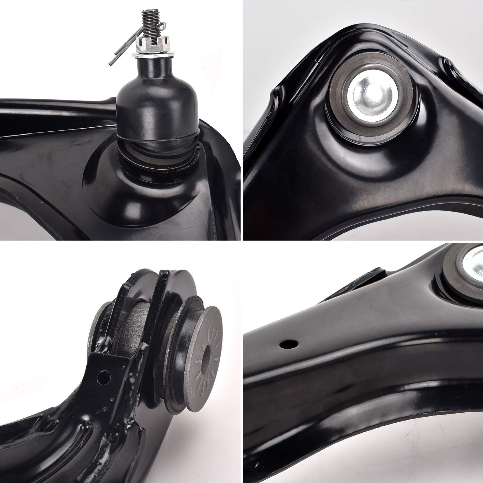 nifeida 13Pcs Front Lower Upper Control Arms and Ball Joints Suspension kit Compatible with Silverado Avalanche Suburban GMC Sierra Yukon Hummer H2 1500 2500 3500 HD,Front Suspension Steering Kit