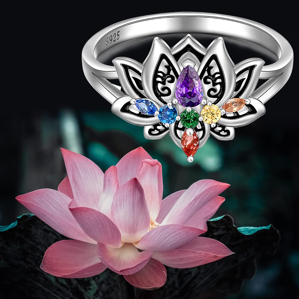 Sea Turtle Ring Sterling Silver Opal Shell Ocean Wave Cute Animal Rings for Women Jewelry Mothers Day Longevity Gift