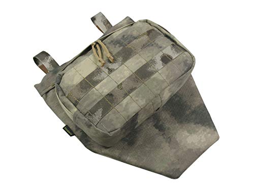 MOLLE Tactical Jockstrap Protect Airsoft Paintball molle Vest Chest rig Belt Tactical Waterproof (A-TACS AU)
