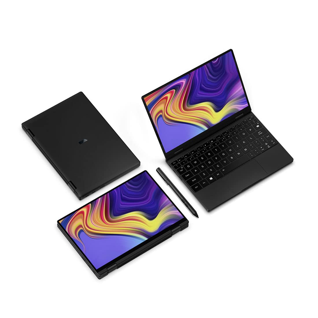 One-Netbook4S 2-in-1 Laptop, 10.1-Inch Full-Touchscreen, Intel Core i3-1210U I3-1210U Processor, Business Tablet PC, Mini Handheld Gaming Laptop, Windows 11 (16+1TB/EU-Plug)