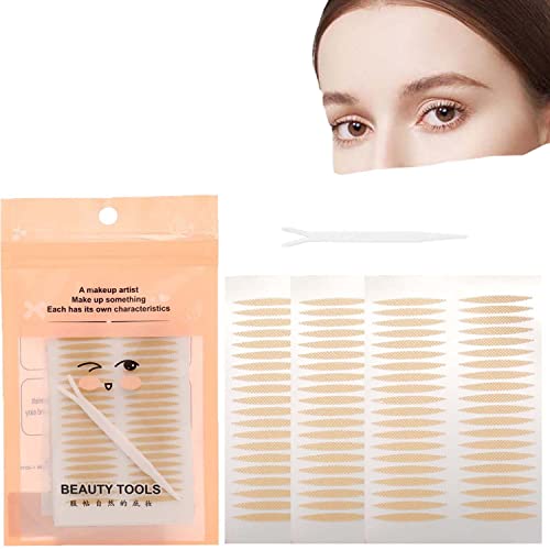 OJJ Geneve Invisible Eye Lift Strips,Glue-Free Invisible Waterproof Double Eyelid Sticker,lids by design eyelid strips (600PCS)