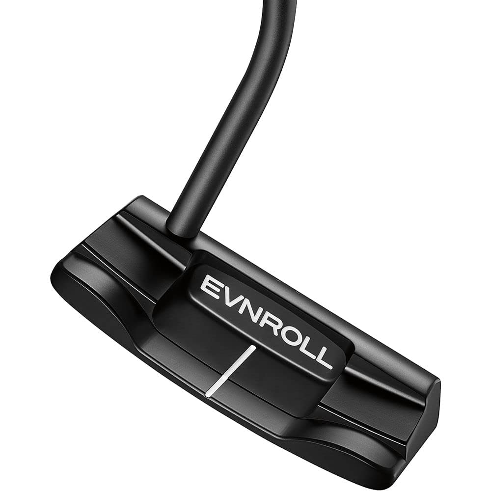 New Evnroll ER2 Black 34" 370g Mid-Blade Putter w/Tour Tack Black Grip