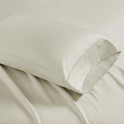 Madison Park 1500 Thread Count Cotton Blend Sheet Set Ivory King