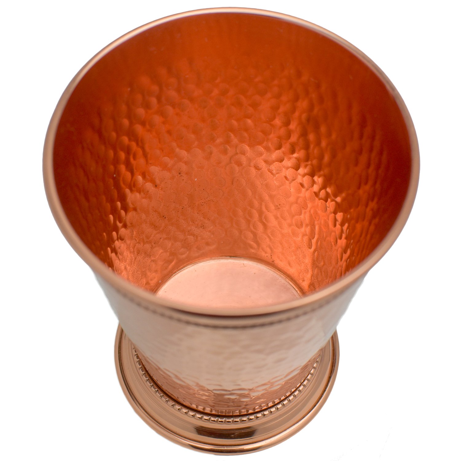 Prince of Scots Hammered Copper 12 Ounce Mint Julep Cup ~ Gift Boxed