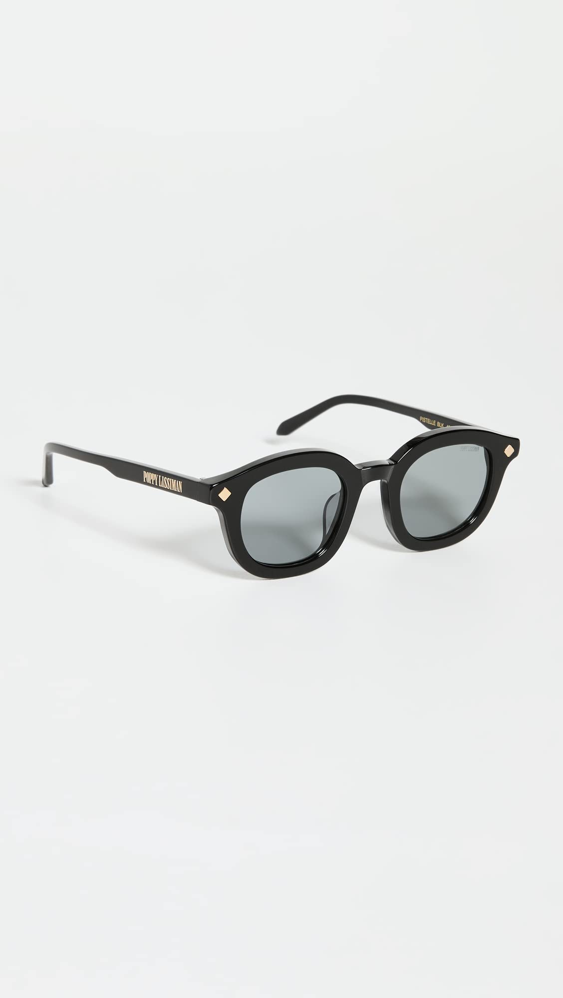 Poppy Lissiman Women's Pistelle Sunglasses, Black, One Size