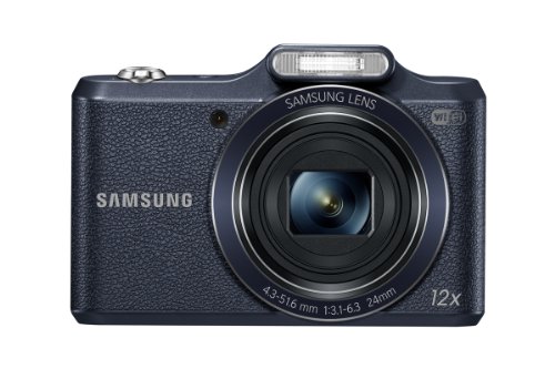 Samsung WB50F 16.2MP Smart WiFi & NFC Digital Camera with 12x Optical Zoom and 3.0" LCD (Black)
