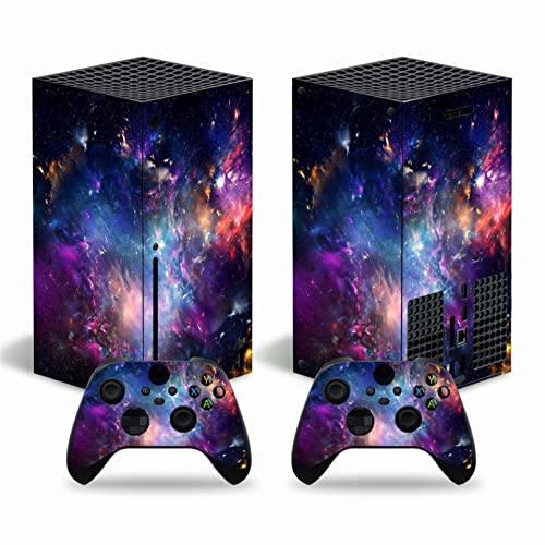 Top factory Skin Decal Protective Vinyl Skin Decal Cover for Series X Console Skins Wrap Sticker with Two Free Wireless Controller Decals 50496 Decal