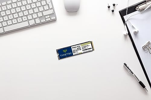 Timetec 256GB SSD NVMe PCIe Gen3x4 8Gb/s M.2 2280 3D NAND High Performance SLC Cache Read/Write Speed Up to 2,000/1,600 MB/s Internal Solid State Drive for PC Laptop and Desktop (256GB)