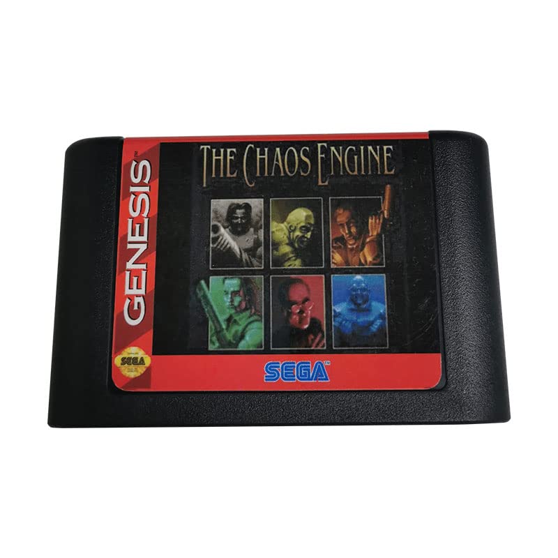 The Chaos Englne-Games 16 Bit MD Game Card For PAL And NTSC Version