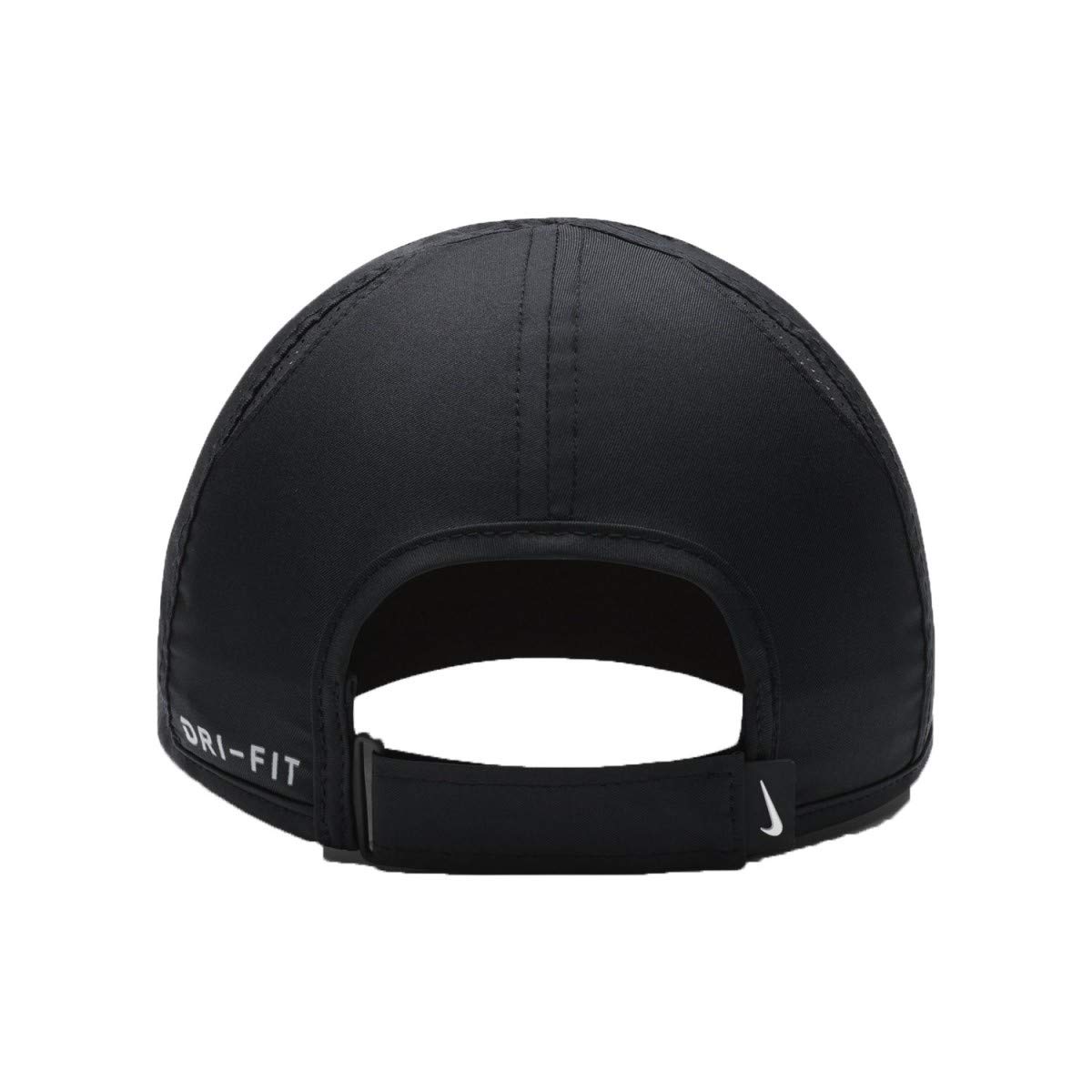 Nike Youth Aerobill Featherlight Cap Hat (Black(739376-010)/Black, One Size)