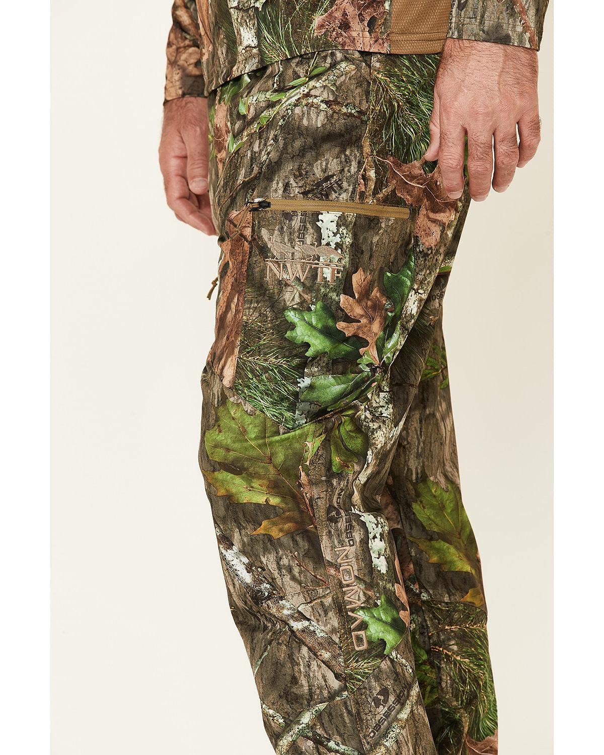 Nomad Mens Nwtf Stretchlite Pant | Scent Suppressing Hunting Pants, Mossy Oak Obsession, X-Large