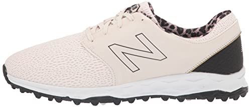 New Balance Women's Fresh Foam Breathe Golf Shoe, Sand, 8