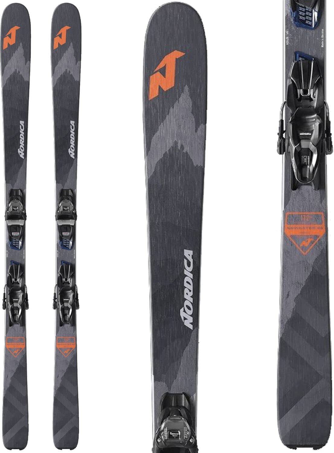 Nordica Navigator 80 Skis + Compact 10 - Men's - 2021 (179 cm)