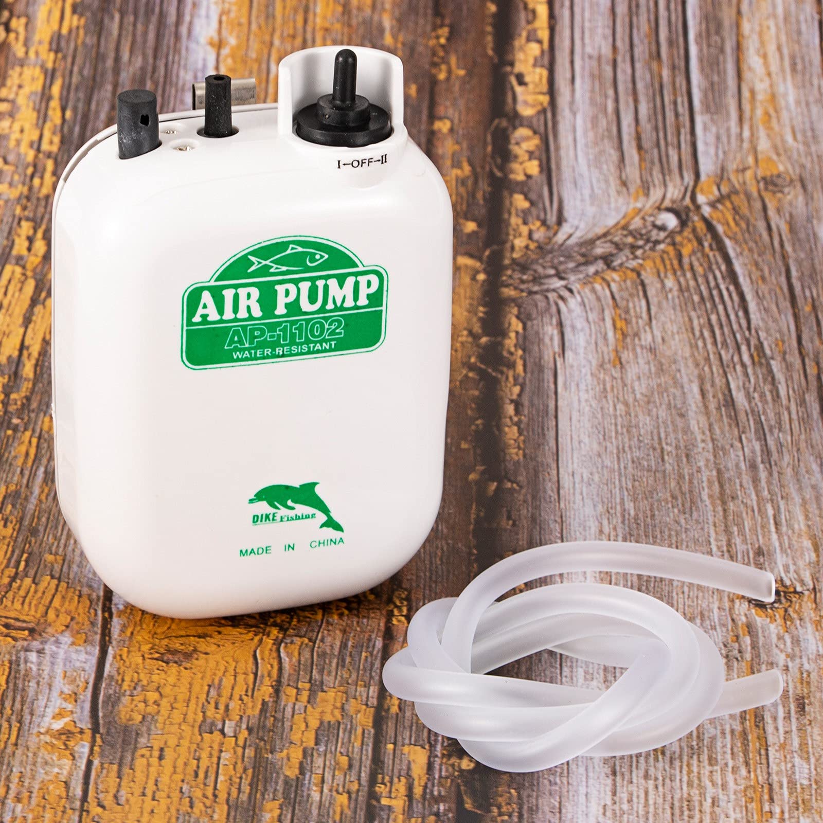 Tackle Bundle Battery Oxygen Pump Small Dry Portable Oxygen Fishing Pump Outdoor Fishing (White, One Size)