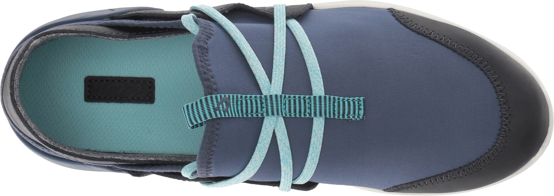 OluKai New Women's Miki Li' Slip On Sneaker Trench Blue/Vintage Indigo 9.5