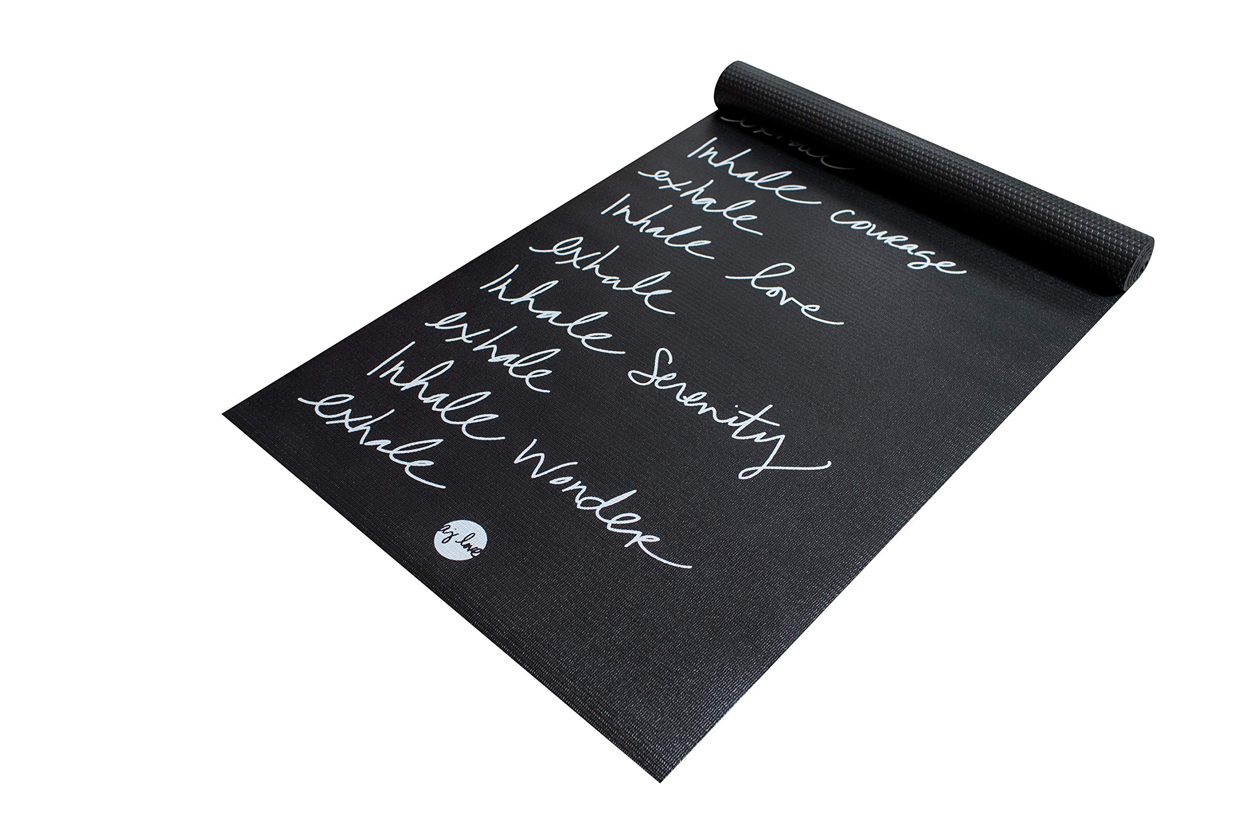 Mantra Inspired Professional Yoga Mat by aj Love | The Inhale Mat