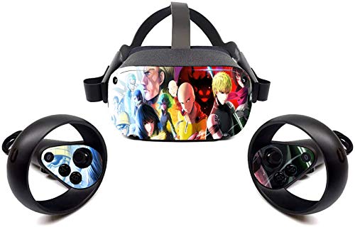 Oculus Quest VR Headset Skin sticker Hero Manga Vinyl Decal for Headset and Controller by ok anh yeu