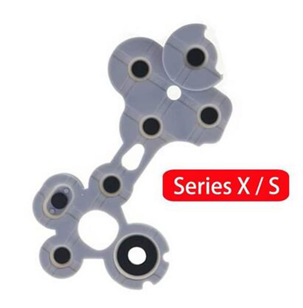 Silicone Conductive Button Pad Rubber Pads For Xbox One/Slim Controller Contact Key Button Pads For Xbox Elite Series X/S Gamepad Replacement Kit (Mix)