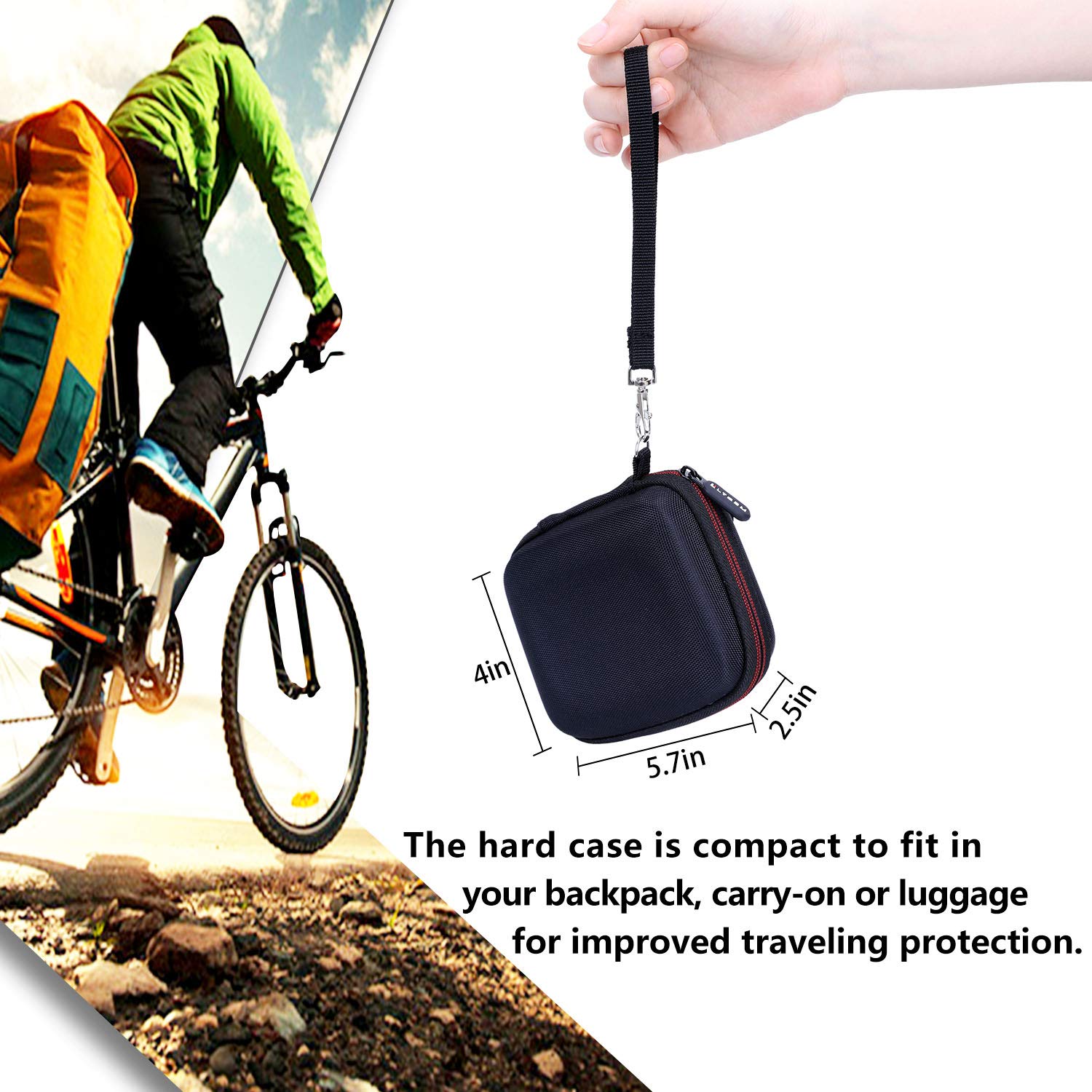 LTGEM Hard Travel Case for WD 1TB 2TB 3TB 4TB My Passport Portable External Hard Drive