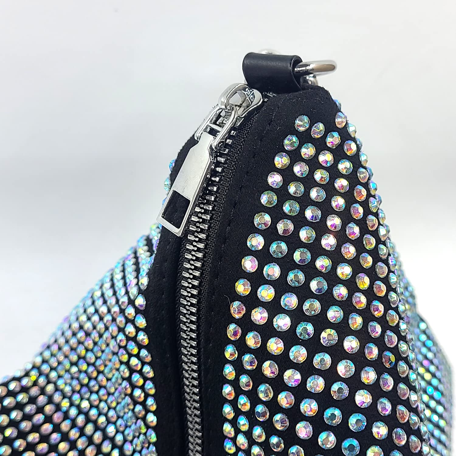VINMEN Women's Diamond Evening Bag Sparkly Handbag Rhinestone Bling Purse (Multi Color)