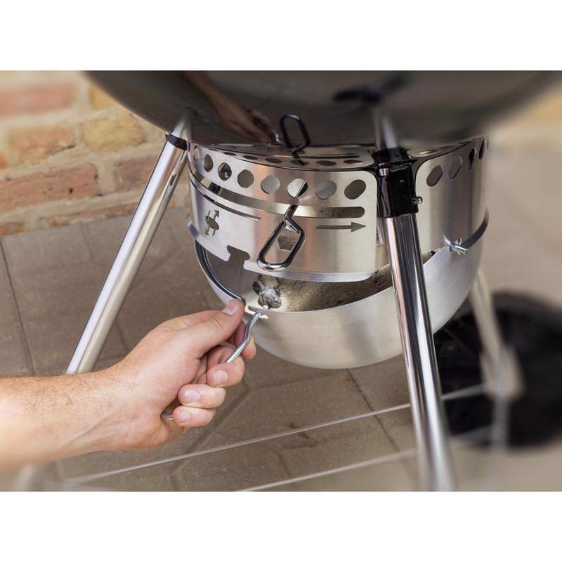 Weber 22 in. Original Kettle Charcoal Grill Indigo Blue - Total Qty: 1