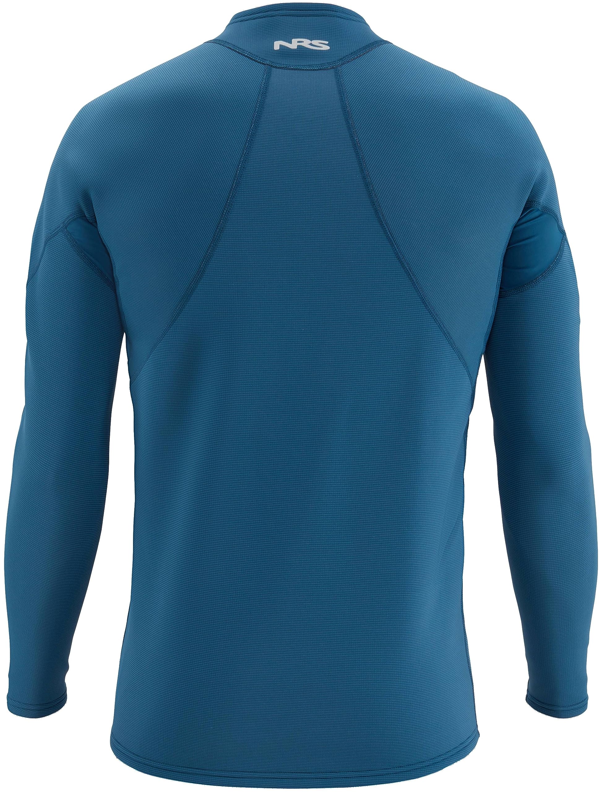 NRS Men's HydroSkin 0.5 Long-Sleeve Neoprene Shirt - for Kayaking, Canoeing, Rafting, Paddling