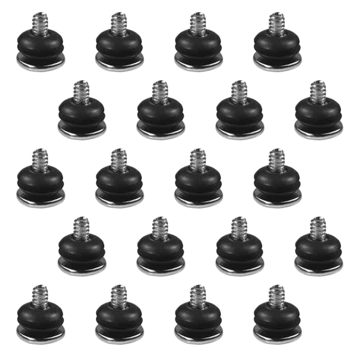 SOLUSTRE 40 Pcs Hard Disk Damping Screw Computer Screws Hard Drive Screws Laptop Stand Computer Cases Standoff RGB Computer case Hard Drive Repair Screw Computer Hard Drive Screw Electronic