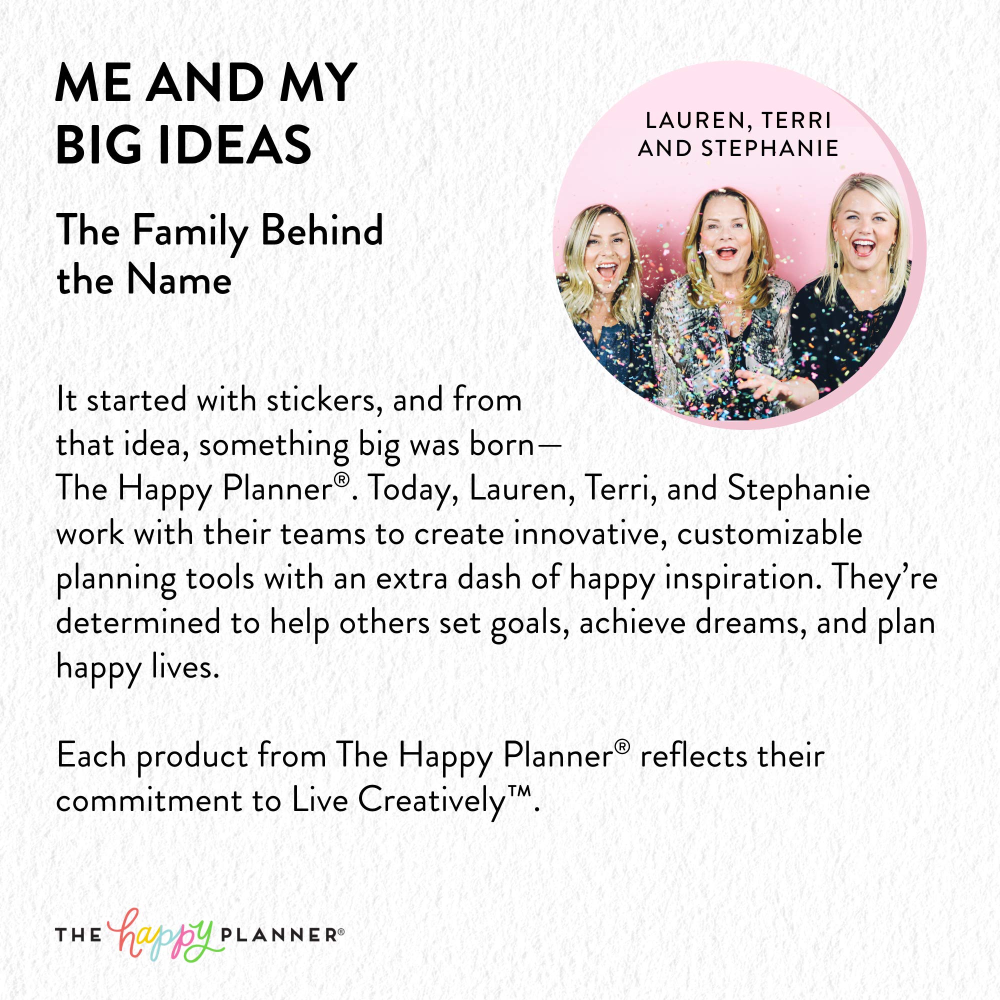 ME & MY BIG IDEAS Happy Planner NOTEBK, Tropical Vibes