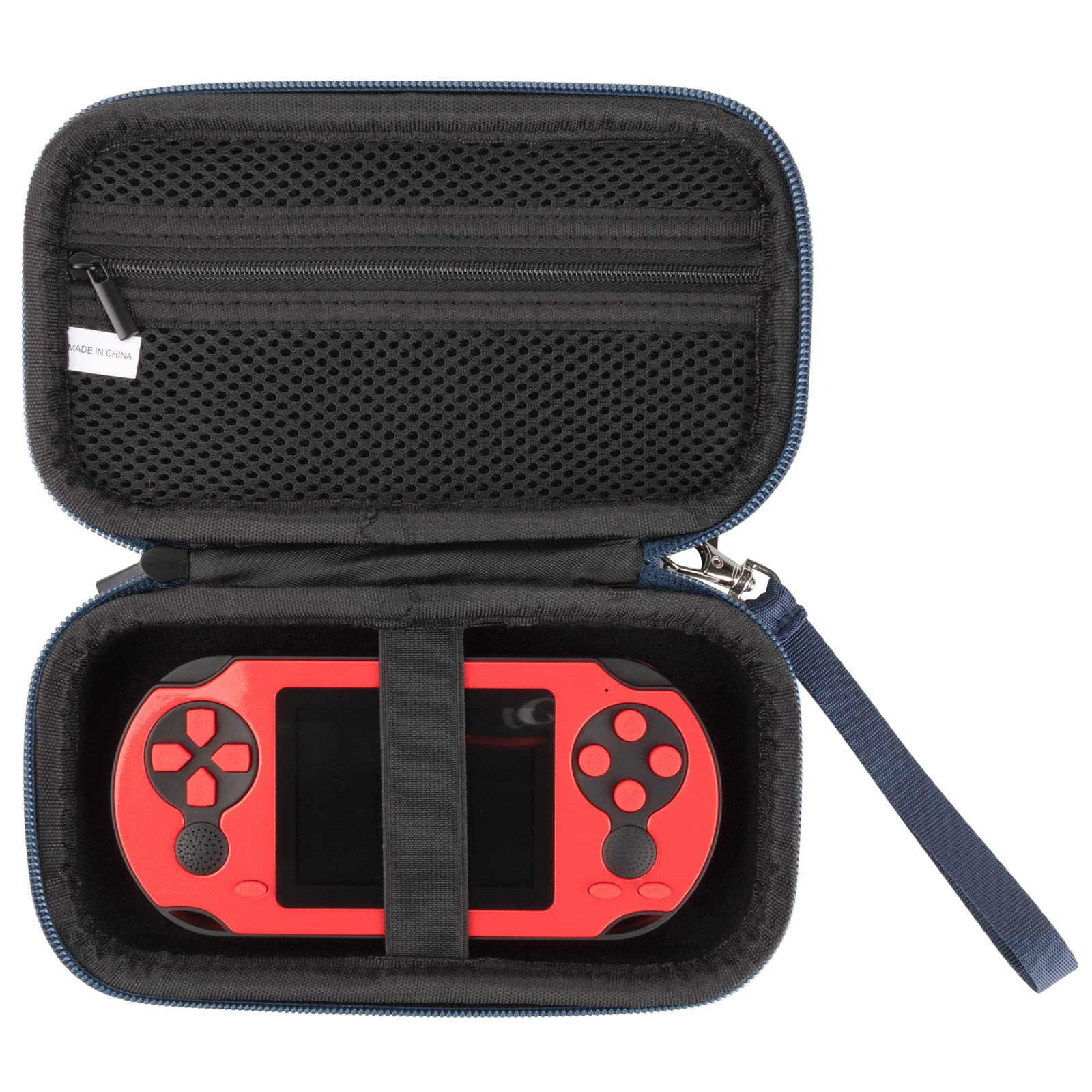 TaddToy Hard Case for 16 Bit Handheld Games (Navy)