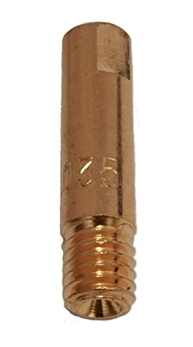 Trafimet TRA-MD0008-09 Contact Tip M 6-0.9-25 mm DHP Copper (20pcs) (140.0177)(WT501400AV) (334-161-000) (8221962))