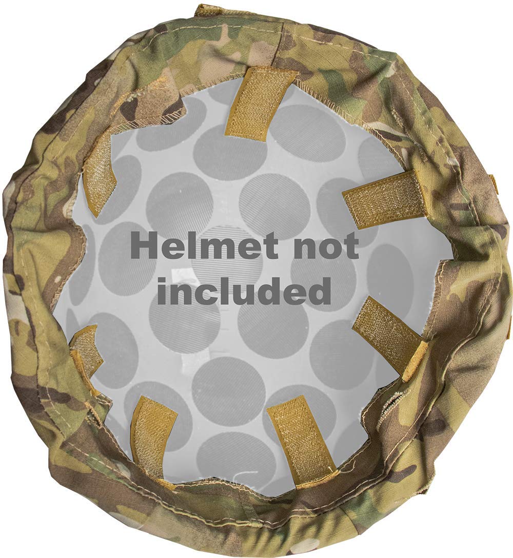 MICH/ACH Tactical Military Helmet Cover | Perfect for Paintball, Hunting, Shooting Gear | Multicam OCP (Large/Extra Large)