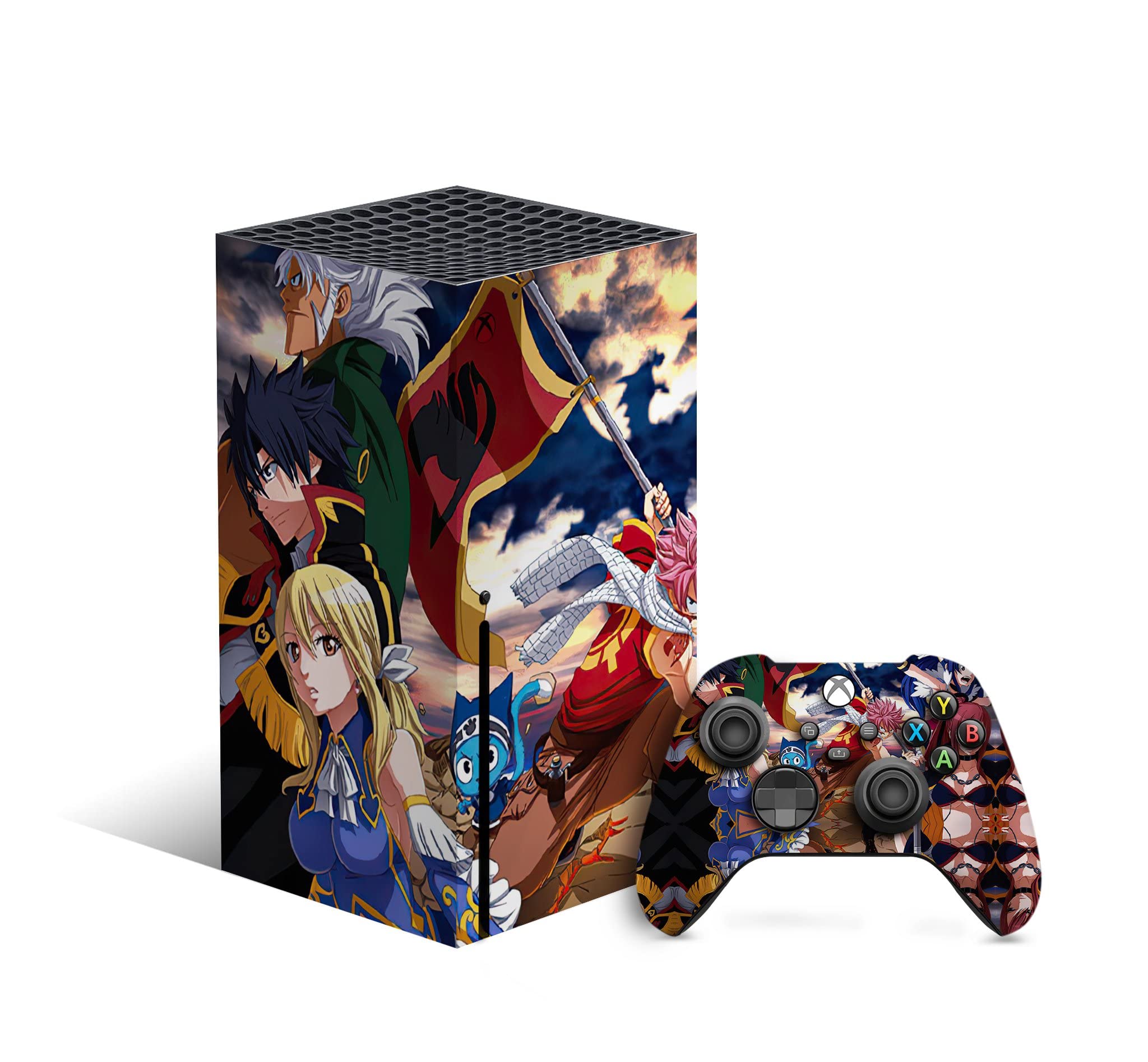 The Son Of God Dragon Anime X-box-Series-X Console Controllers Skin Decals Stickers Wrap Vinyl for X-box-Series-X Console