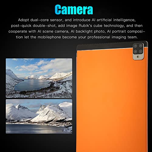 Tablet 10.1in Android 12, Ten Core Processor, 10.1in 1960x1080 IPS HD Touch Screen Android Tablet for Adult Kids, 6GB + 128GB, Bluetooth 5.0, 5G WiFi, Dual Camera, 8800mAh Battery