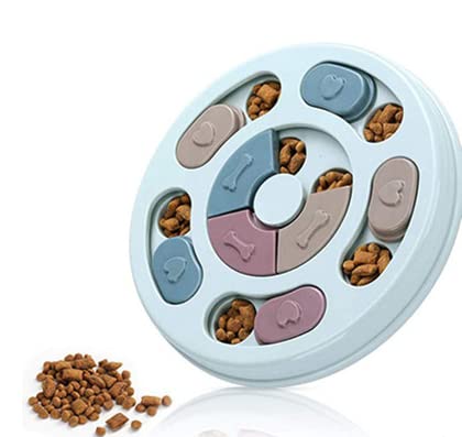 PetHse Dog Puzzle Toys, Interactive Training Toy Box, Slow Feeder Food Dispenser for Pets, Feeder Toys for IQ Training & Mental Enrichment