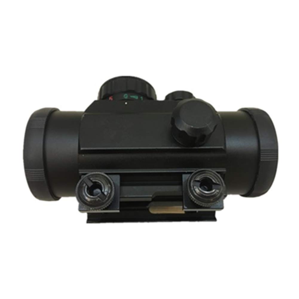 NyLeabon 1x30 Crossbow Scope,Classical 1x30 Red Dot Scope,Red and Green Illuminated Scope,Compact Hunting Scope