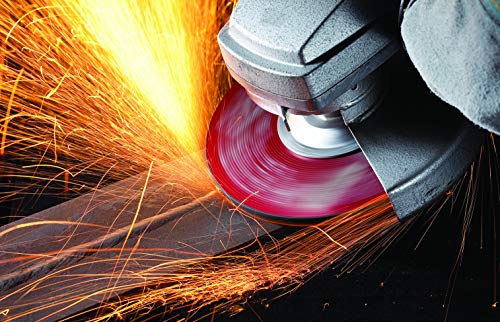 United Abrasives-SAIT 20063 A24R General Purpose/Long Life Grinding Wheel (Type 27/Depressed Center) 4 1/2" x 1/4" x 7/8", 25-Pack