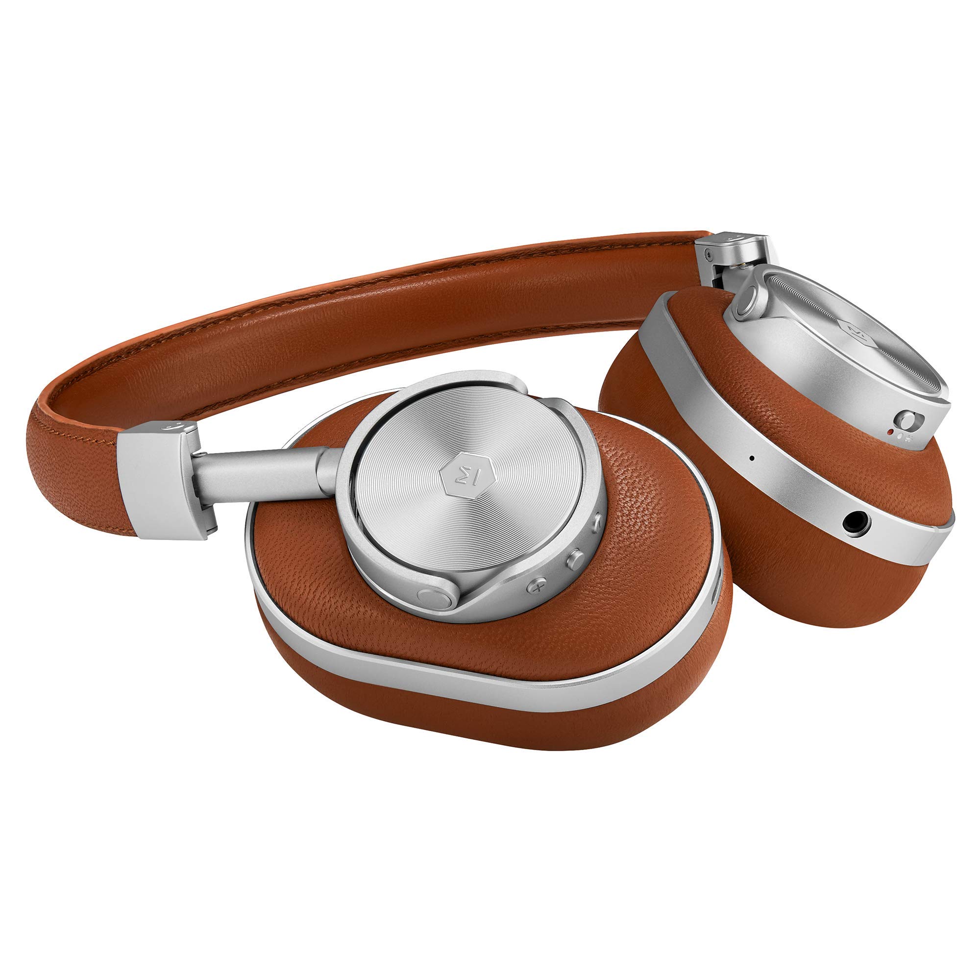 Master & Dynamic MW60 Wireless Bluetooth Foldable Headphones - Premium Over-The-Ear Headphones - Noise Isolating - Portable (Renewed)