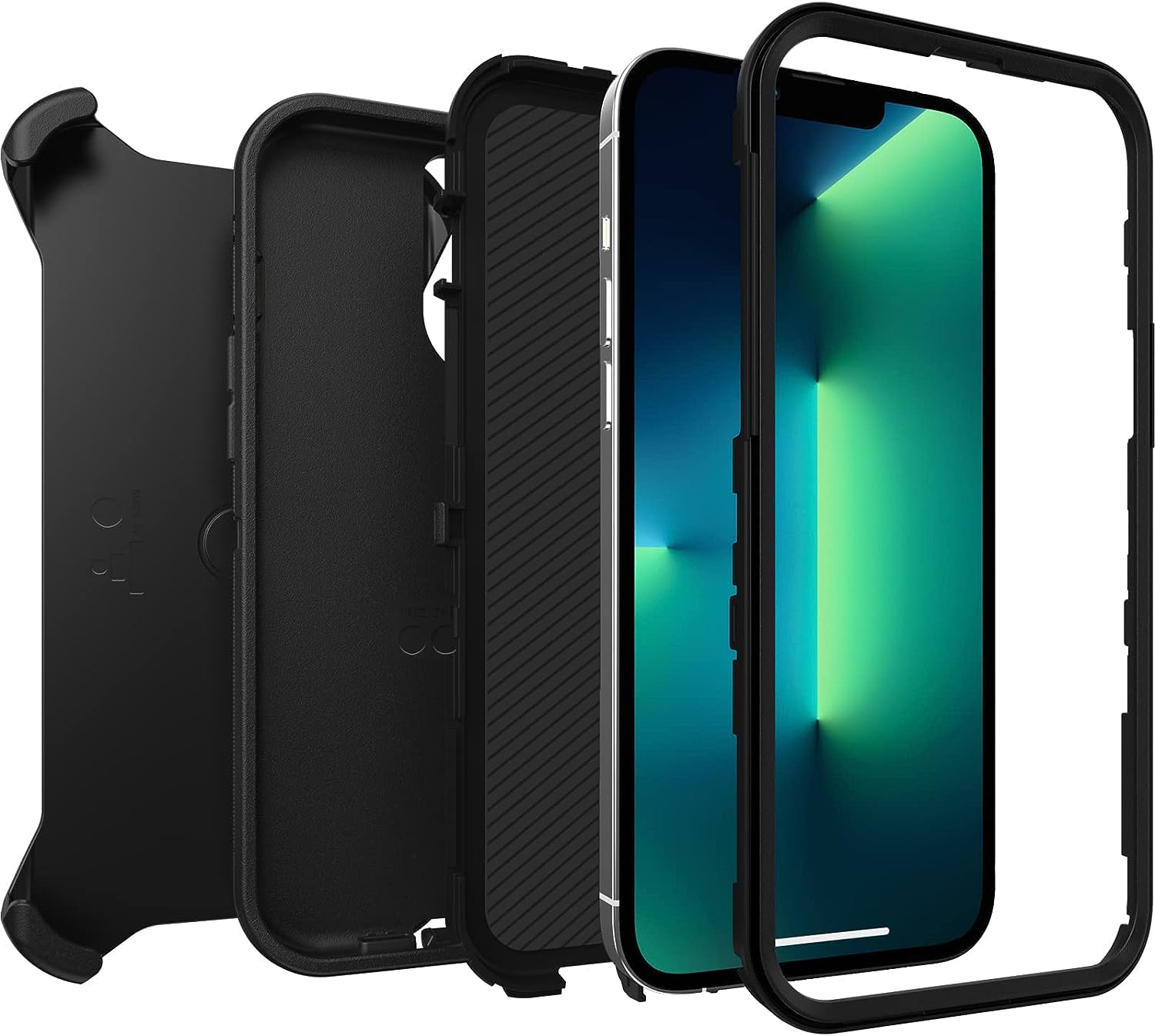 OtterBox Defender Series SERIES SCREENLESS EDITION Case for iPhone 13 Pro Max & iPhone 12 Pro Max - BLACK/REALTREE (CAMO)