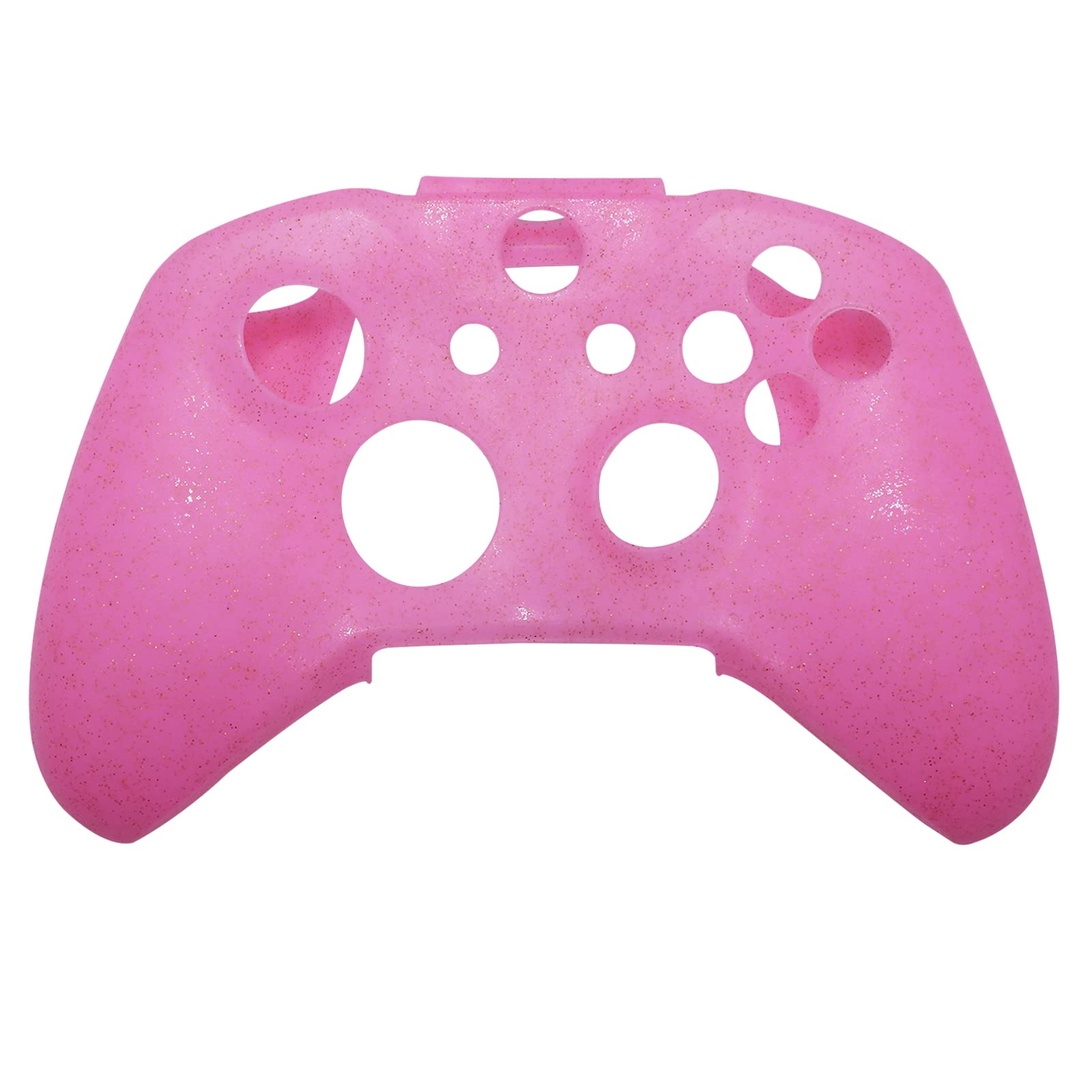 ROTOMOON Xbox One Glitter Silicone Controller Skins with 8 Thumb Grips, Sweat-Proof Anti-Slip Controller Cover Skin Protector Compatible with Xbox One S/X Controller