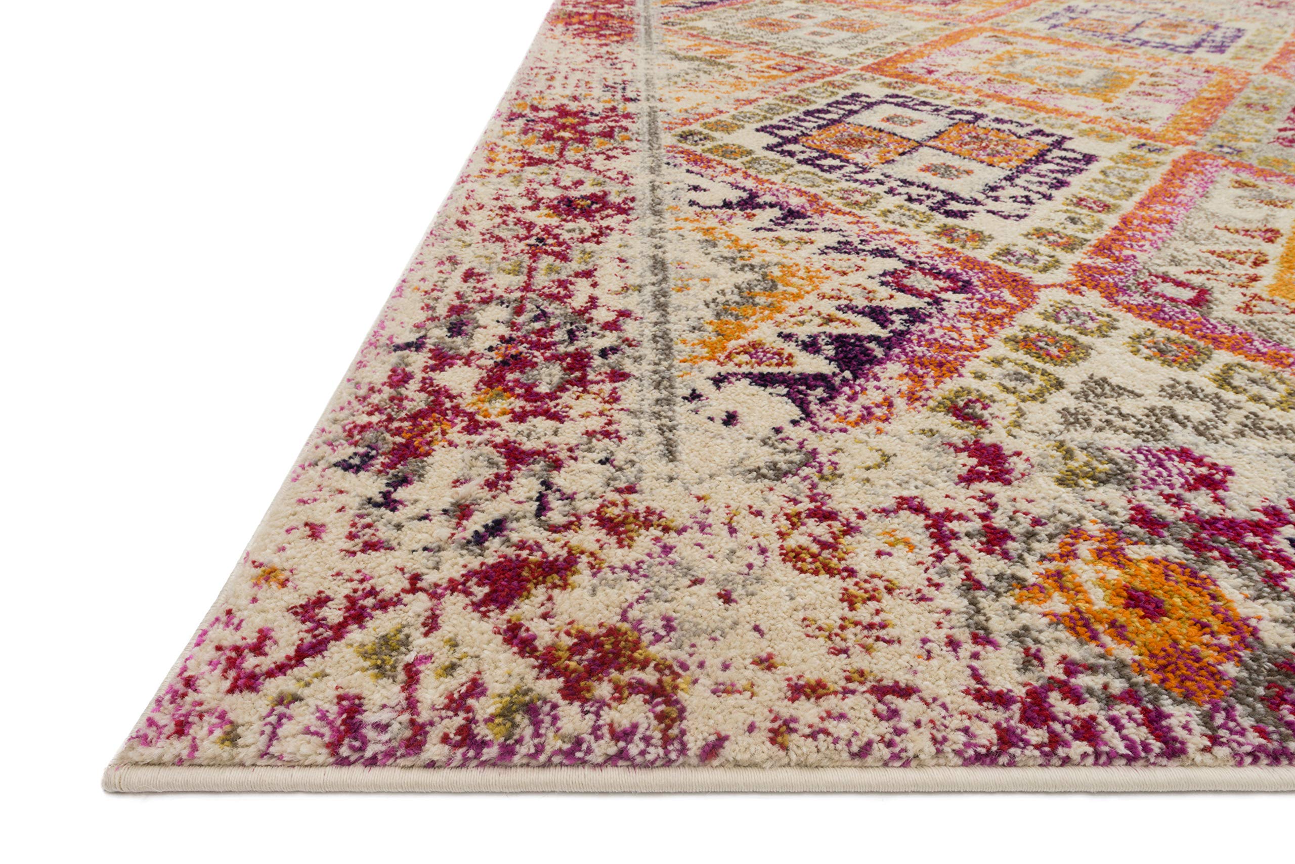 Loloi II Nadia Collection NN-07 Aqua/Navy, Transitional 3'-0" x 5'-0" Accent Rug
