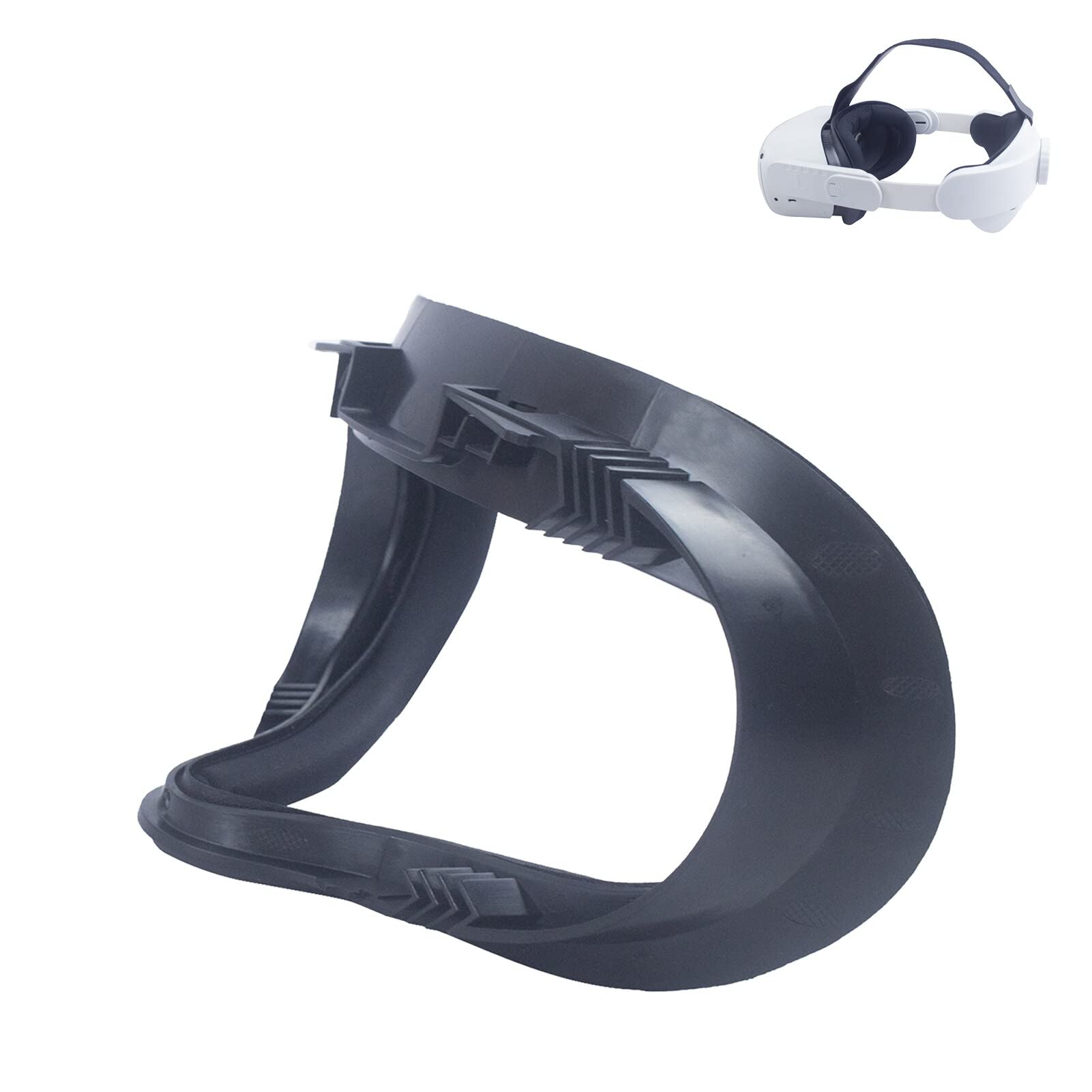 Quest 2 Facial Interface Bracket Face Cover Sweatproof Anti-Light Leakage Face Pad Breathable Face Bracket, 6in1 Quest 2 Accessories Set