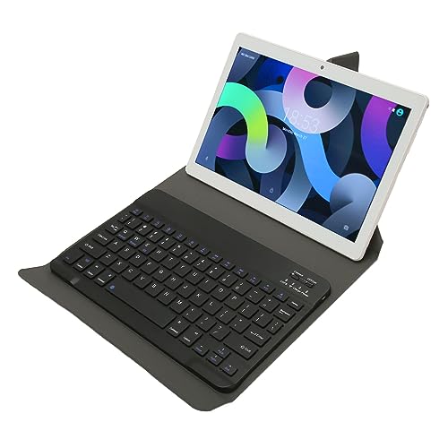 MAVIS LAVEN 10.1 Inch Tablet, 8MP 20MP 10 Core CPU US Plug 100β240V 4G LTE 8800mAh 2 in 1 Tablet 12GB 256GB for Study (US Plug)
