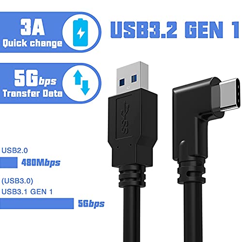 Quest Link Cable 16ft, Oculus Quest 2 Link Cable, High Speed Data Transfer & Fast Charging USB C 3.2 Gen1 Cable Compatible for Oculus Quest Headset and Gaming PC
