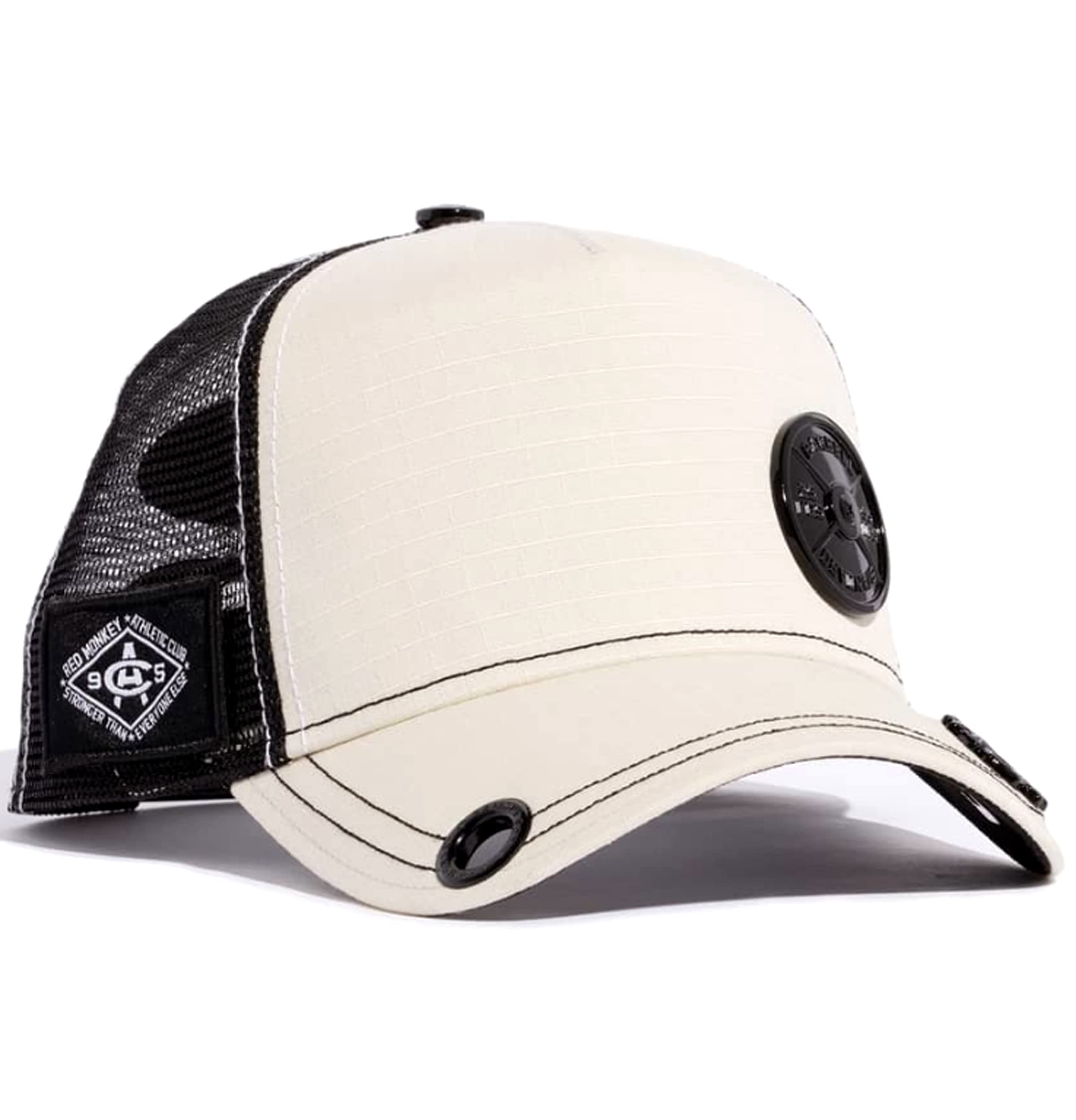 Red Monkey Designs Athletic Club Sand RM1379 New Limited Edition Fashion Trucker Hat Cap