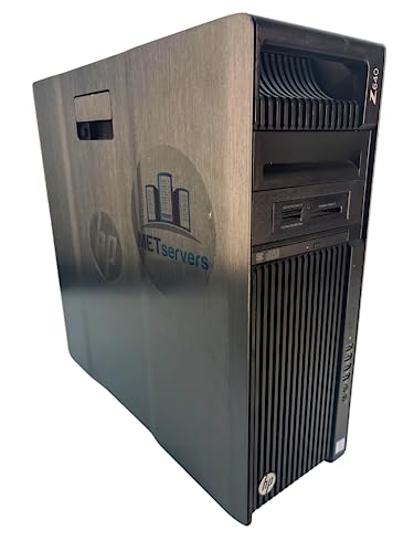 METServers Z640 Tower Workstation, Intel Xeon E5-2680 V4 2.4GHz 14C CPU, 128GB (2 x 64GB) DDR4 RDIMM, 1TB NVMe M.2 SSD, AMD Radeon WX5100 (Renewed)
