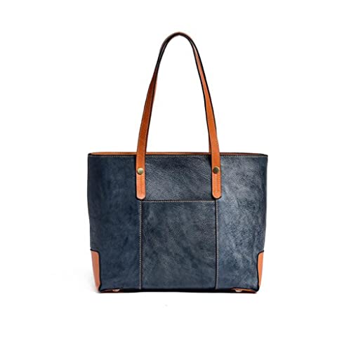 ZSEDP Handbag Women's Bag Designer Retro Handbag Large Capacity Retro Messenger Bag (Color : D, Size