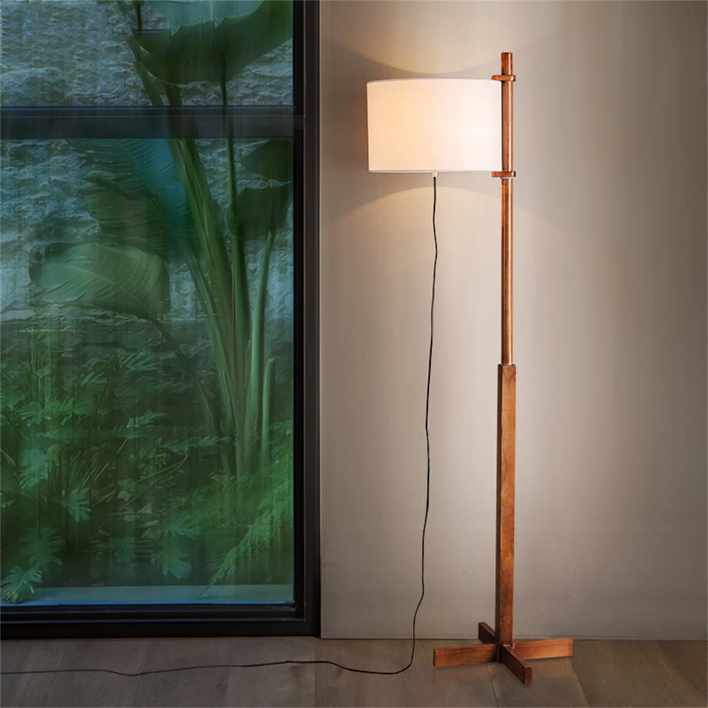 N/A Japanese Floor Lamp Hotel Villa Floor Desk Lamp Simple Living Room Sofa Side Three-Dimensional