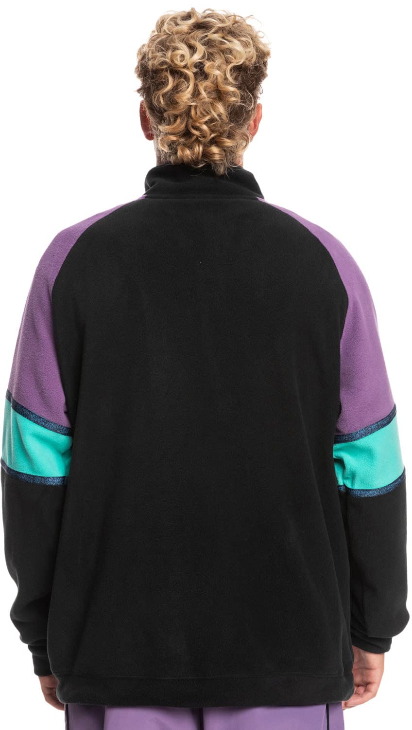 Quiksilver Powder Chaser 1/2 Zip True Black LG