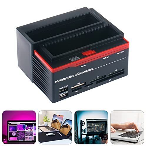 SOLUSTRE External Hard Drive External Hard Drive External HDD Dock 3. 5 inch Hard Drive Bay External HDD Dock 2. 5 inch Hard Drive Bay IDE Multi- Functional Docking Station Docking Station